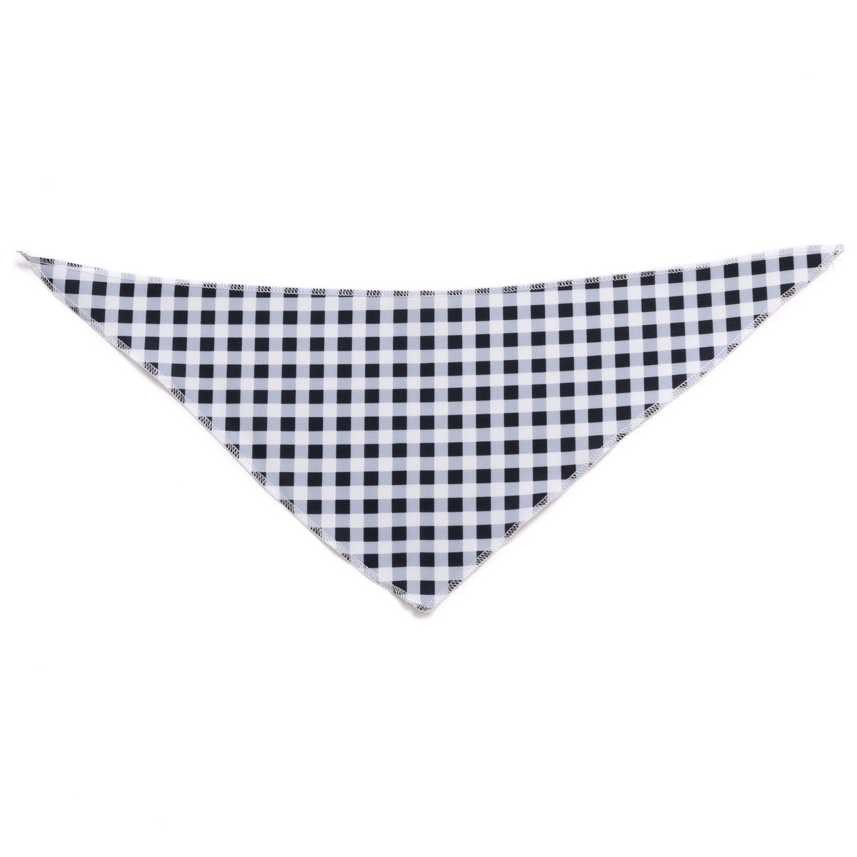 Black and White Gingham Bandanas - 12 pack – Retro Stylist Wear