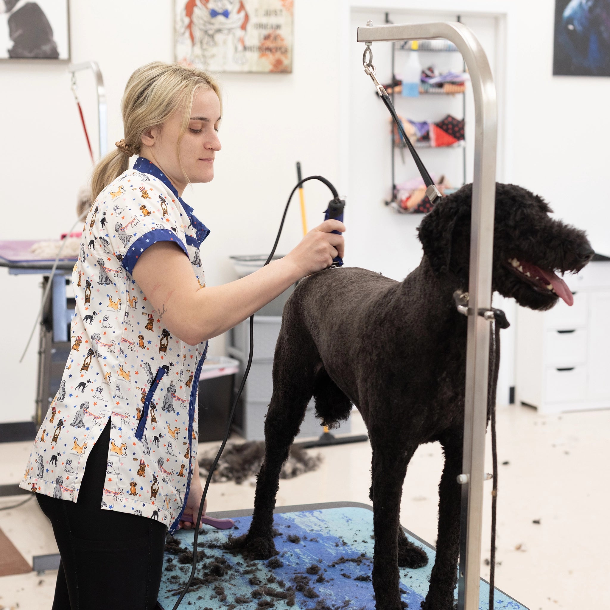 Pet Grooming Apparel - Smocks, Aprons, Pants & Accessories – Retro ...