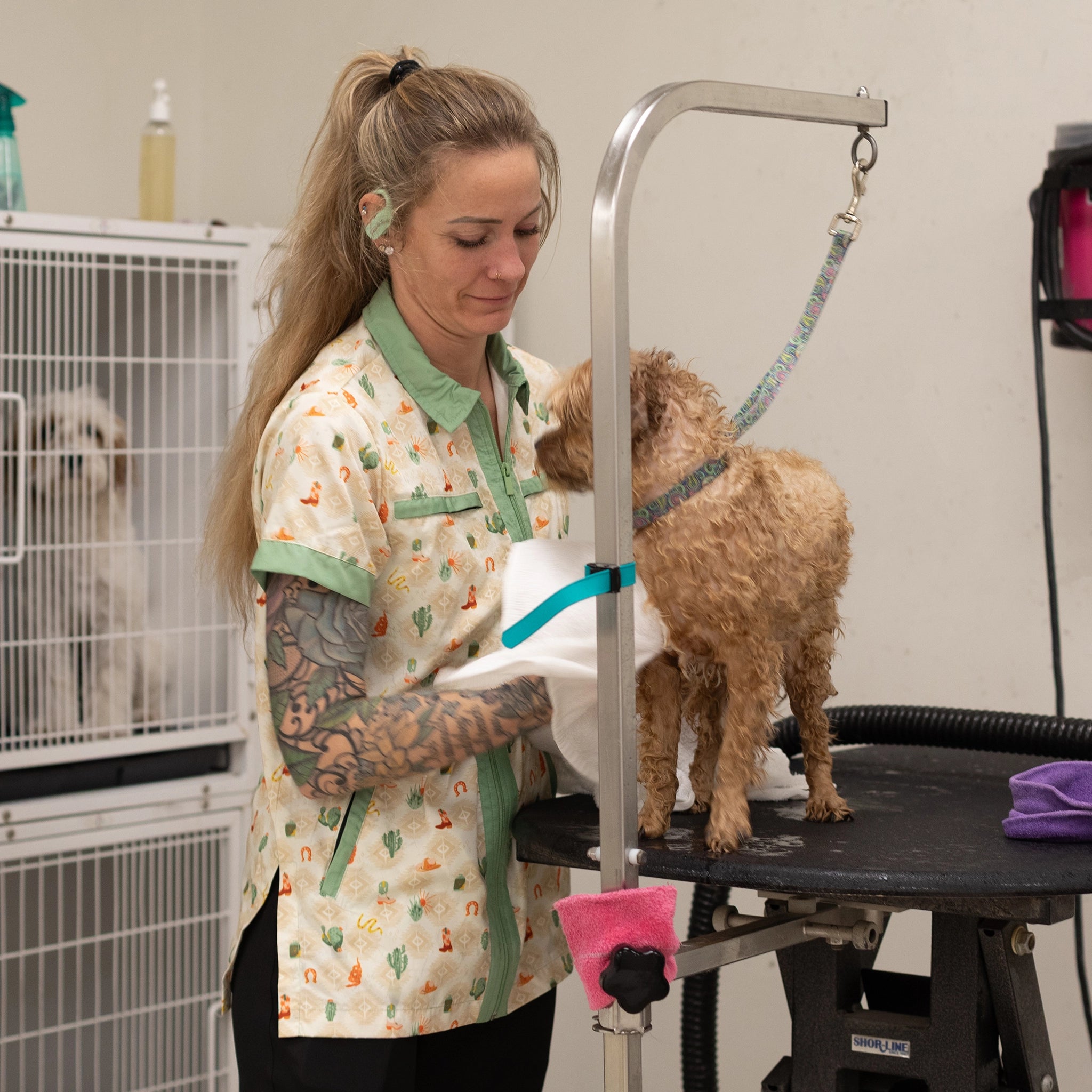 Pet Grooming Apparel - Smocks, Aprons, Pants & Accessories – Retro ...