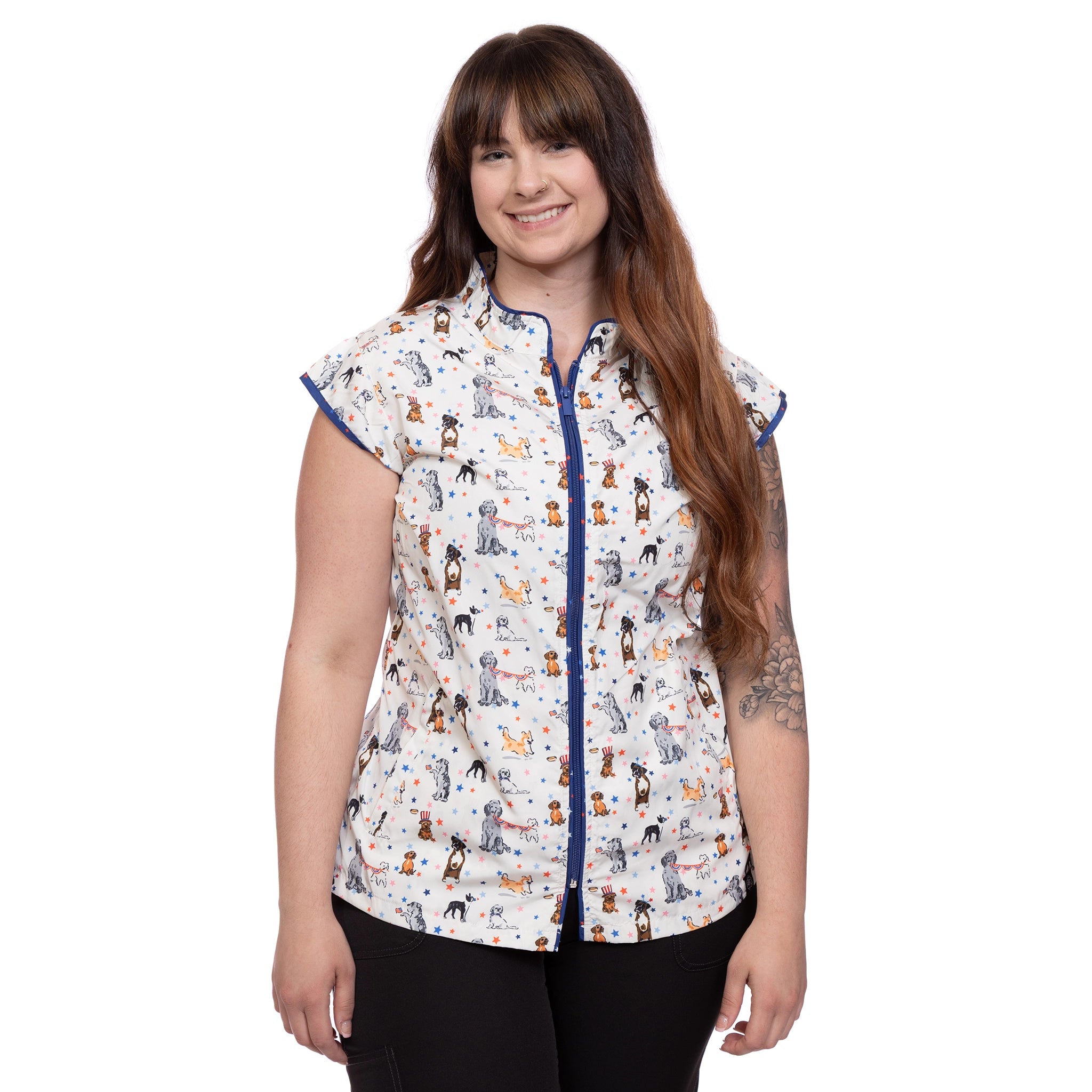 Quality, Stylish Pet Grooming Smocks – Retro Stylist Wear