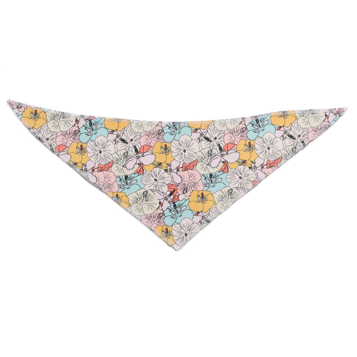 Retro Summer Hibiscus Bandanas - 12 pack – Retro Stylist Wear