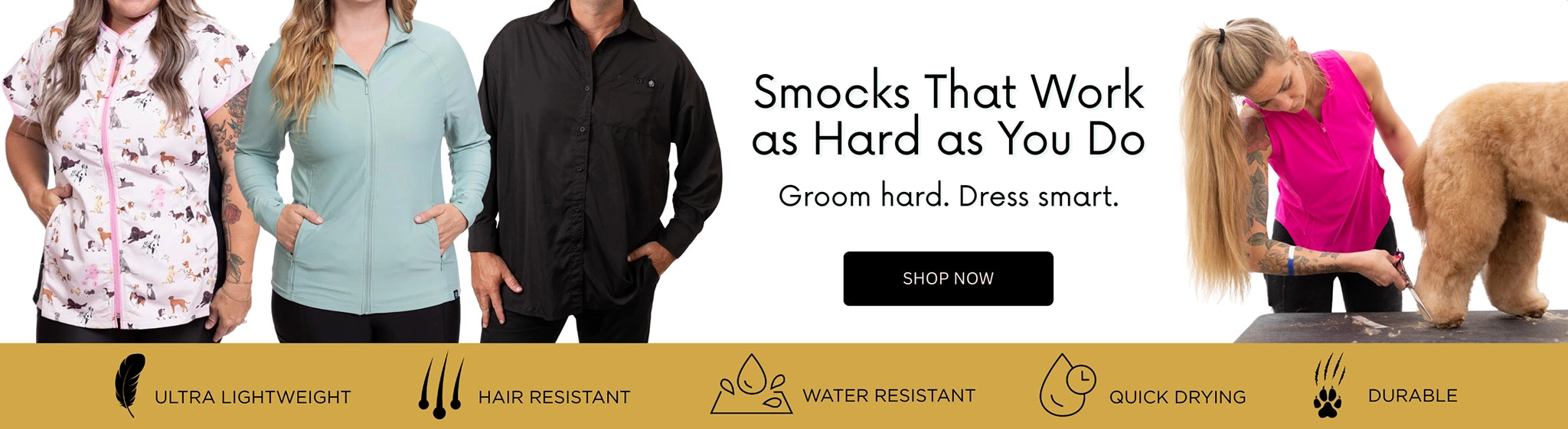 Grooming Smocks – Retro Stylist Wear