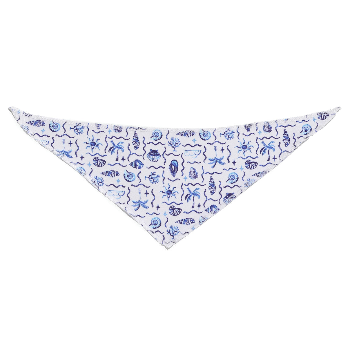 Summer Shells Cream Bandanas - 12 pack – Retro Stylist Wear