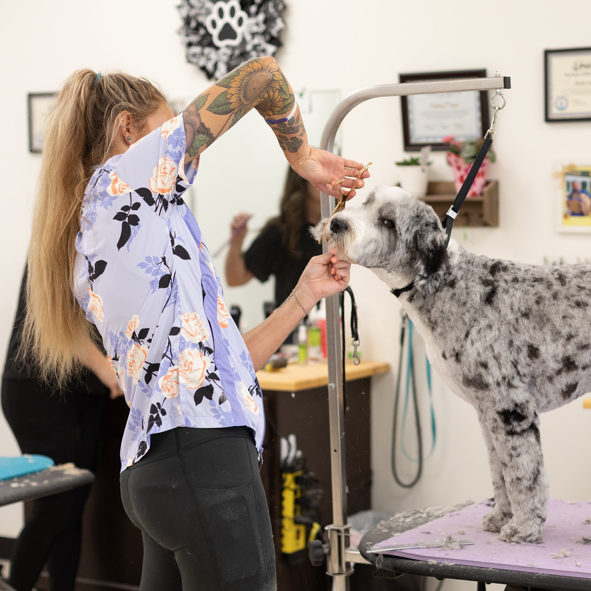 Pet Grooming Apparel - Smocks, Aprons, Pants & Accessories – Retro ...